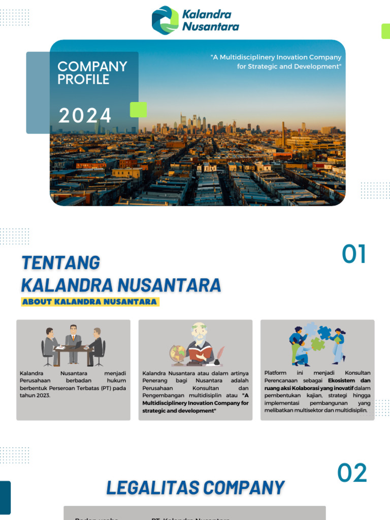 Profil Perusahaan Kalandra Nusantara | PDF