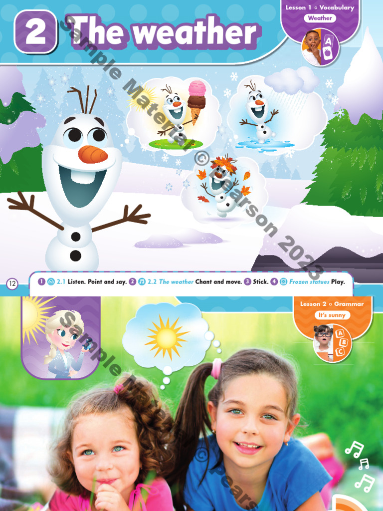 Kids' Weather and Feelings Fun | PDF