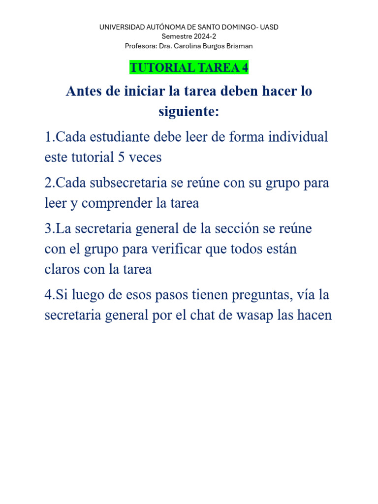 Tutorial Tarea 4 | PDF | Ensayos | Bibliografía