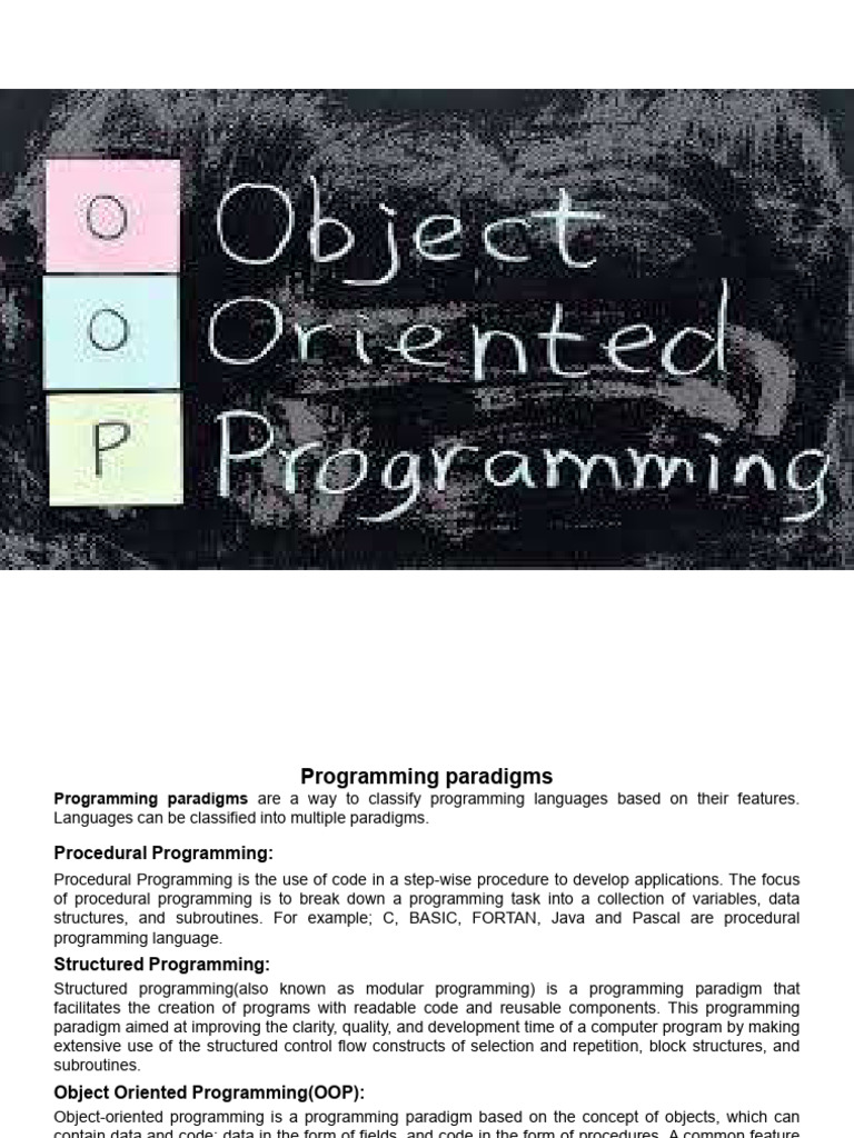 Oop | PDF | Inheritance (Object Oriented Programming) | Object Oriented ... Oop | PDF | Inheritance (Object Oriented Programming) | Object Oriented ...