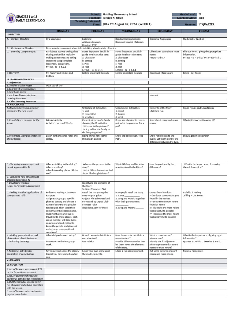 week1_MTB | PDF | Learning | Human Communication