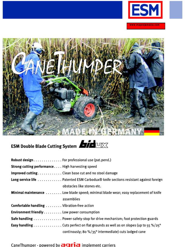 Cane-Thumper-Brochure-Complete | PDF
