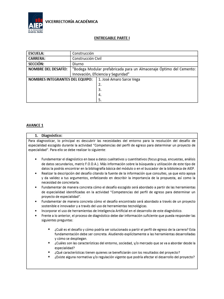 Sarce - Entregable I, II y III PDF | PDF | Residuos | Planificación