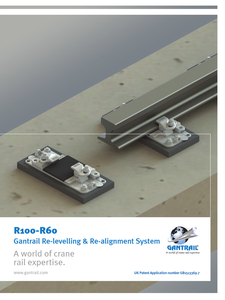 Gantrail R100 R60 DS 0715 | PDF | Screw | Crane (Machine)