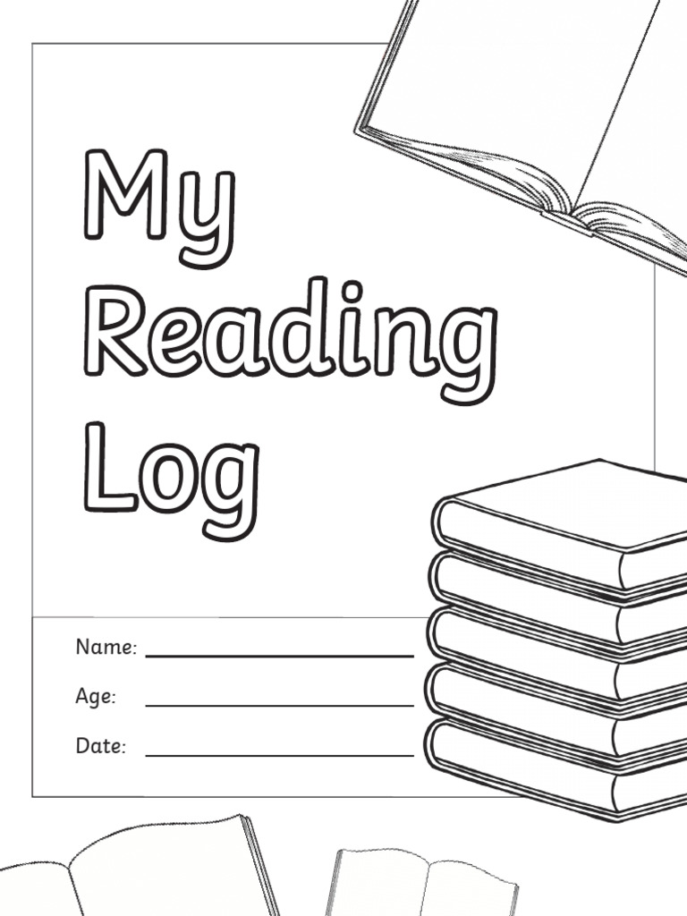 My Reading Log A4 Size - Ver - 1 | PDF