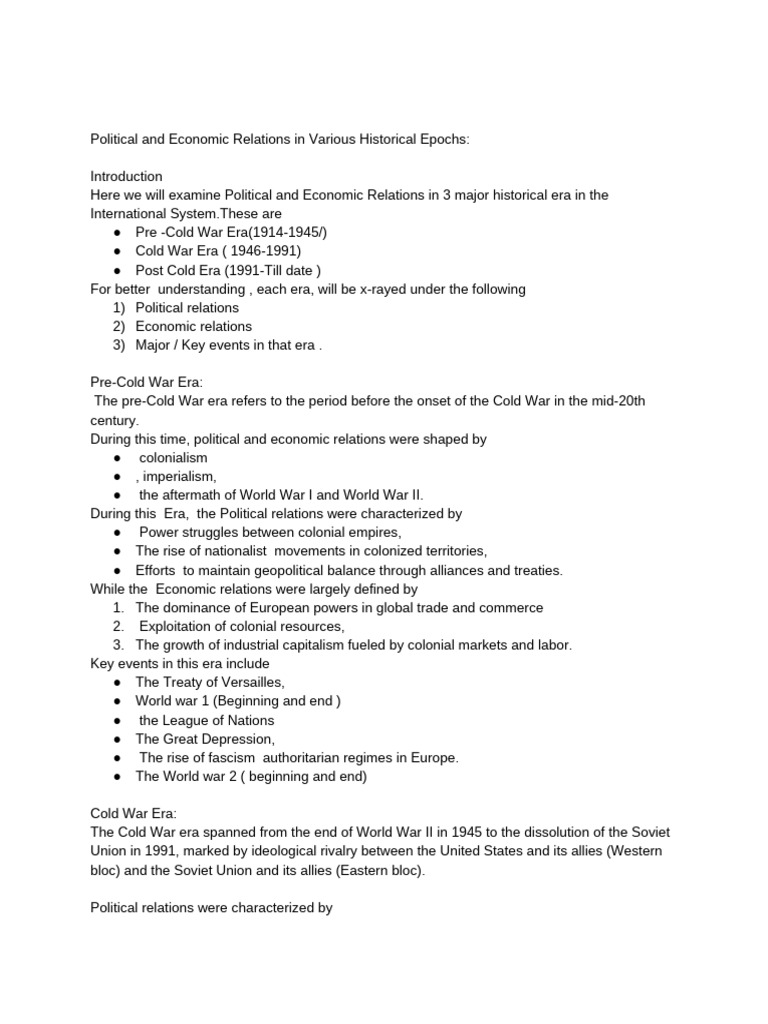 IRS 321 Topic 3 | PDF | Cold War | Soviet Union