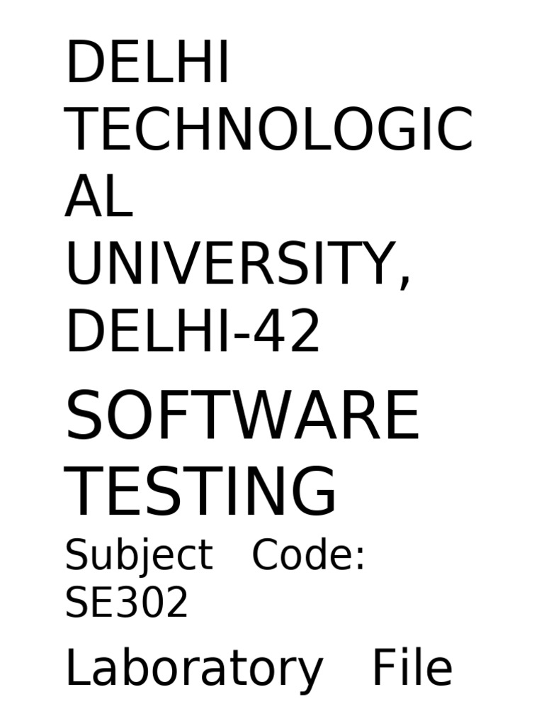 Index and Front Page Word | PDF