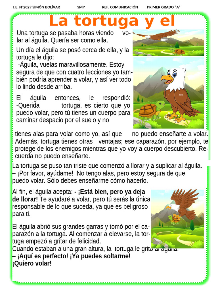 La Tortuga y el Águila | PDF
