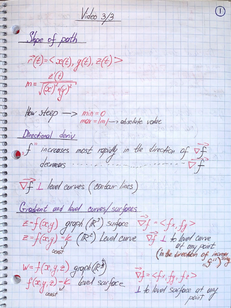Calc Exam Prep Notes | PDF