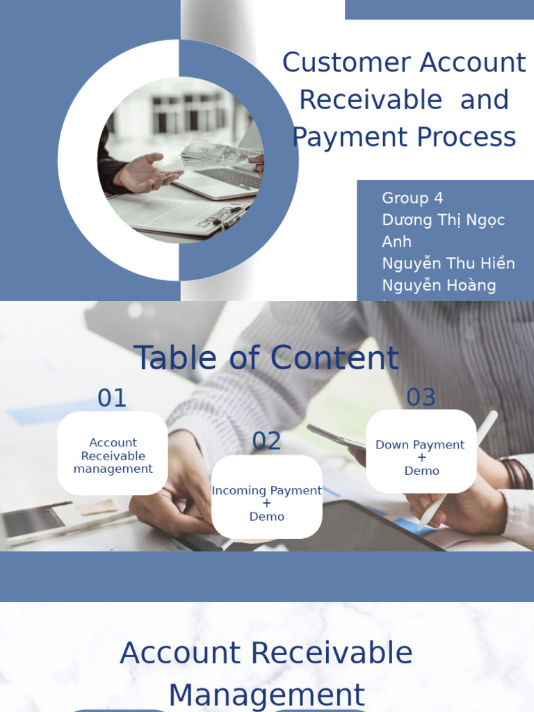 Accounts Receivable & Payment Guide | PDF | Financial Accounting ...