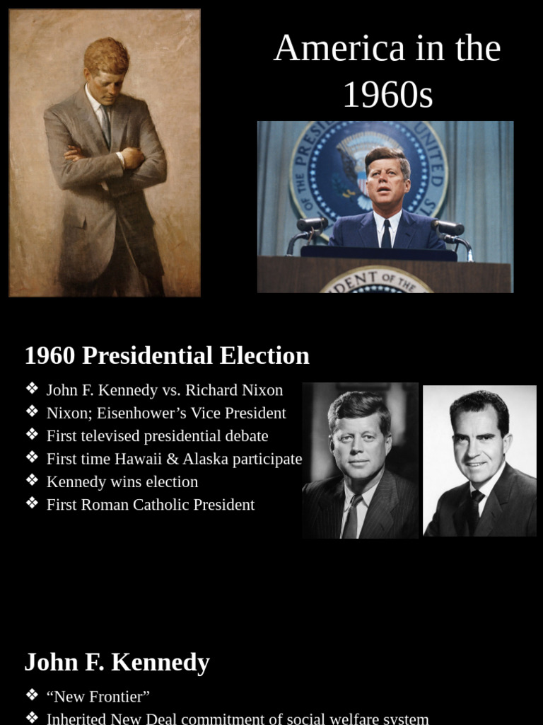1960s Lecture Slides-3 | PDF | John F. Kennedy | Vietnam War