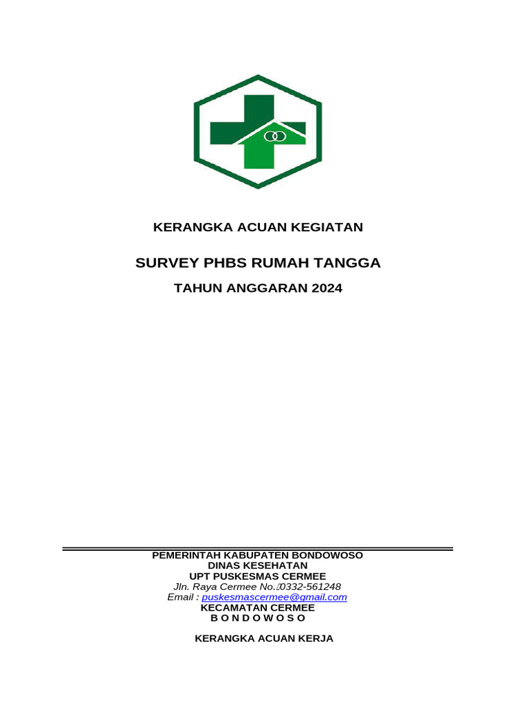 Kak Survey PHBS 2024 | PDF