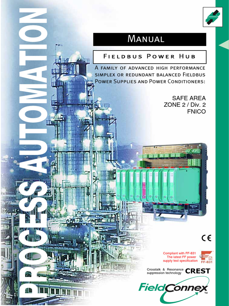 Pepperl + Fuchs® Fieldbus Power Hub LR | PDF | Power Supply | Computer Engineering