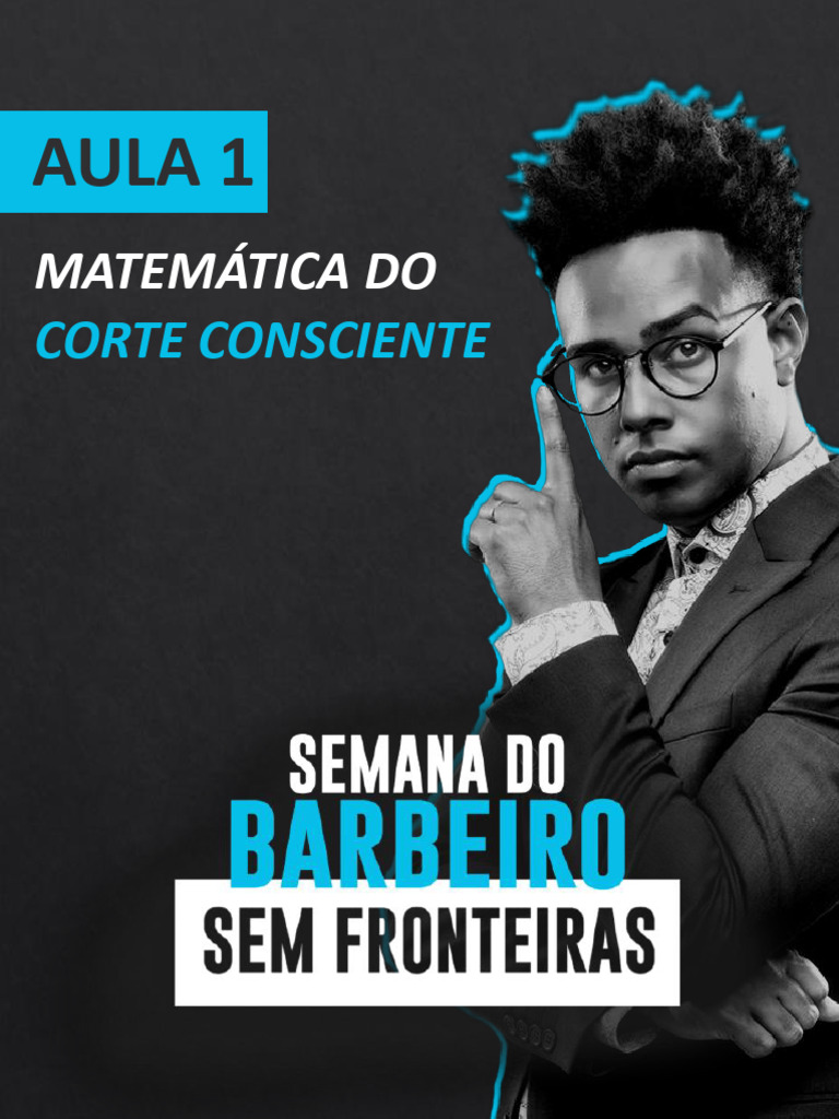 Semana Do Barbeiro Sem Fronteiras - Ebook AULA 1 | PDF | Cor | Cabelo