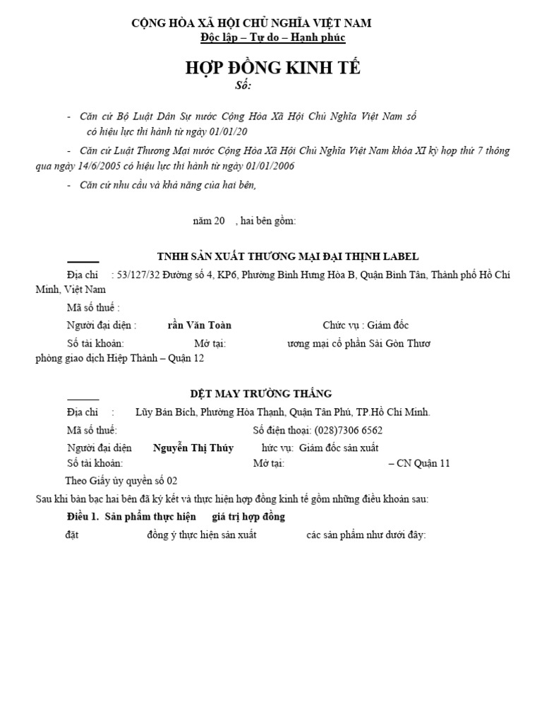 Po 12517 - Dai Thinh Label - Trư NG Tháng | PDF