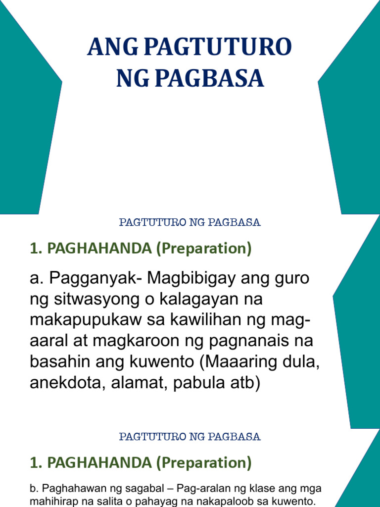 Pagbasa Istilo | PDF