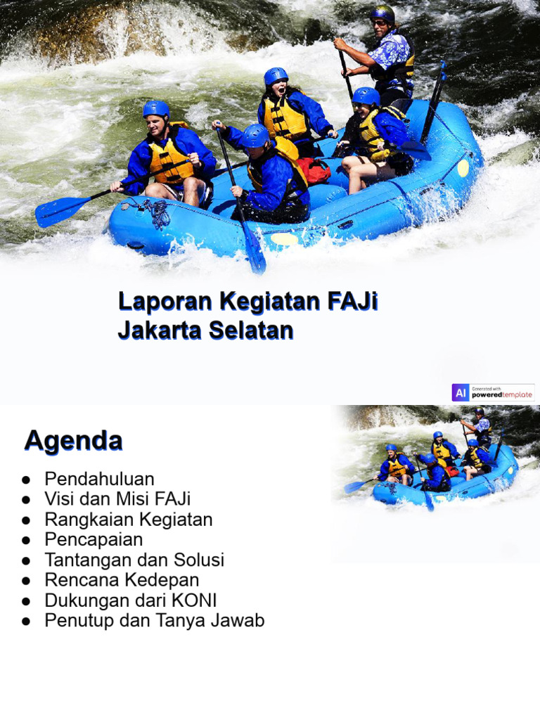 arung jeram template | PDF