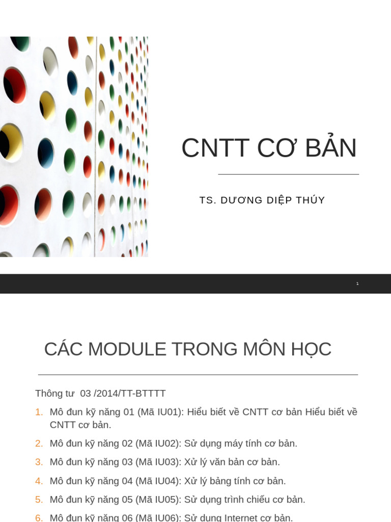 CNTT Cơ B N | PDF