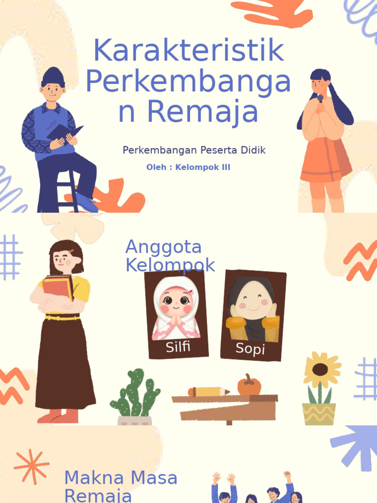 Karakteristik Perkembangan Remaja | PDF