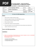 Green Computing (Different Questions) Assignment-I 3rd Sem | PDF | Data Center | Computing