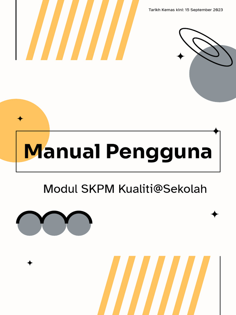 Manual Pengguna Modul SKPM Kualiti@Sekolah_15092023 | PDF