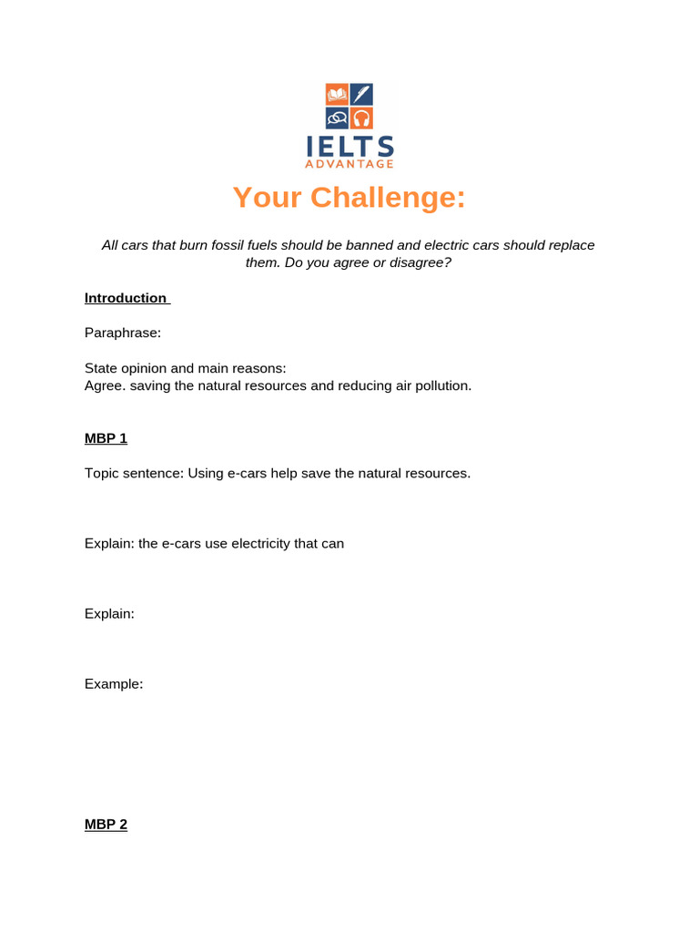 Lesson One 5 Day Challenge 1 | PDF