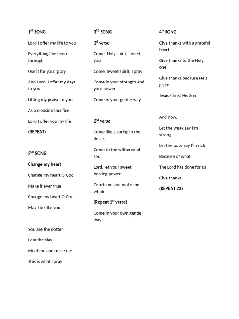 aye | PDF | Prayer | Jesus