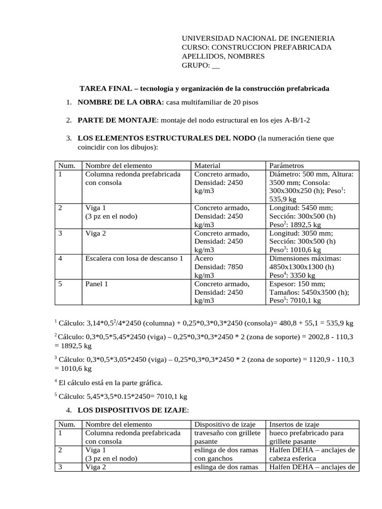 Tarea Final | PDF | Hormigón | Ingeniero civil