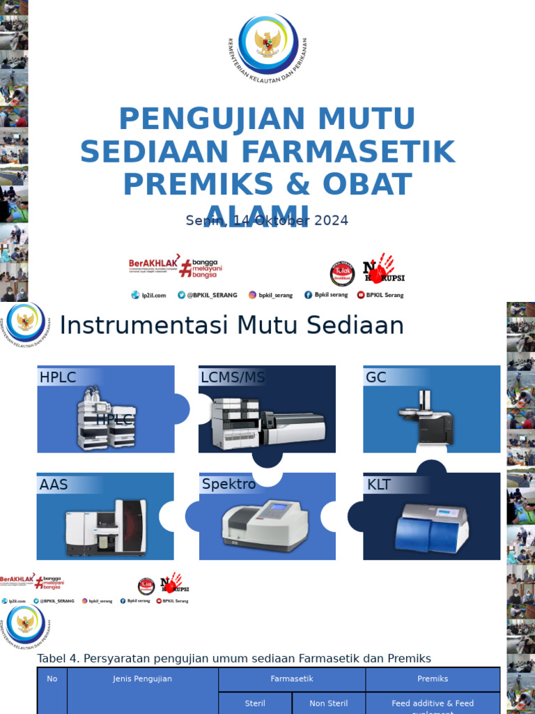 3. Uji Mutu sediaan Farmasetik Premiks Obat alami | PDF