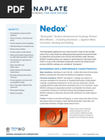 NEDOX - "Synergistic" Surface Enhancement Coatings | PDF | Friction | Wear