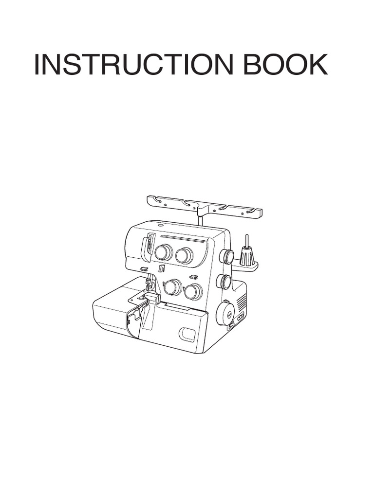 Sewing Machine Safety Guide | PDF | Sewing Machine | Ac Power Plugs And ...