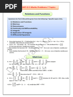 II PUC Math Formulas & Definitions | PDF | Function (Mathematics ...