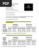 Osuka Beach Homestay Brochure 2025 | PDF | Bedroom | Workweek And Weekend