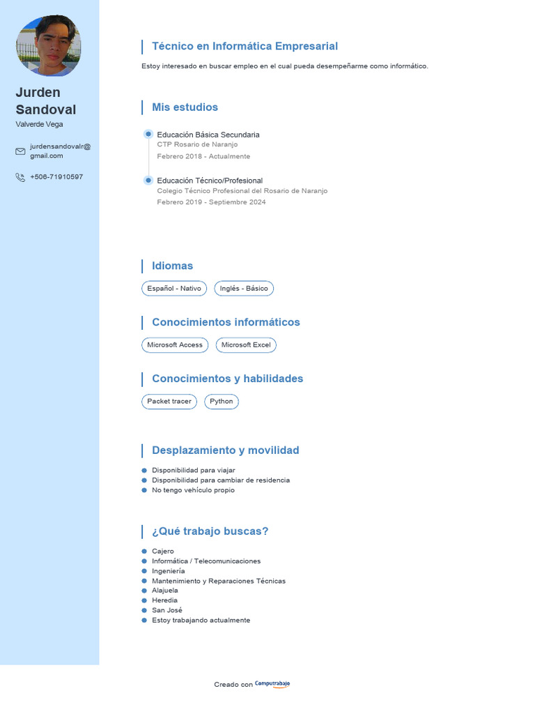 Jurden Sandoval | PDF