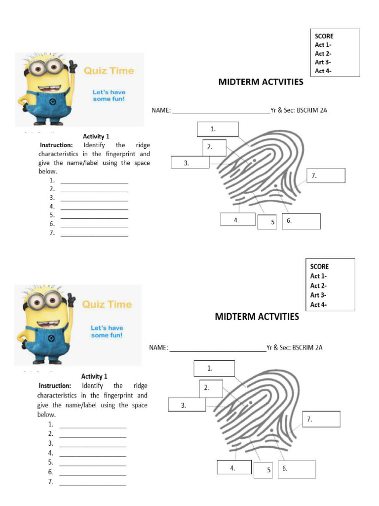 MIdterm Activity 1 | PDF