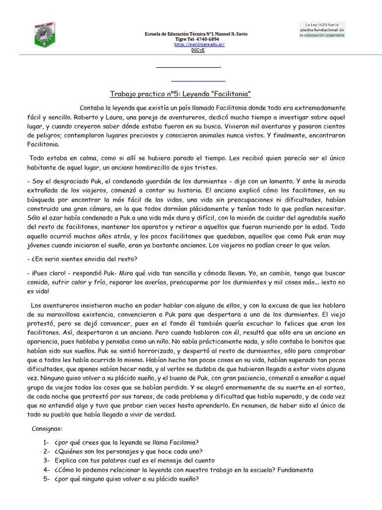 TP5_CCD_1º1º_LEYENDA+DE+FACILONIA | PDF