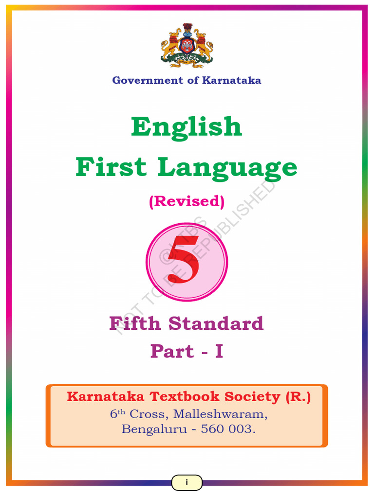 5th STD English FL Part - 1 | PDF | Swami Vivekananda | Learning