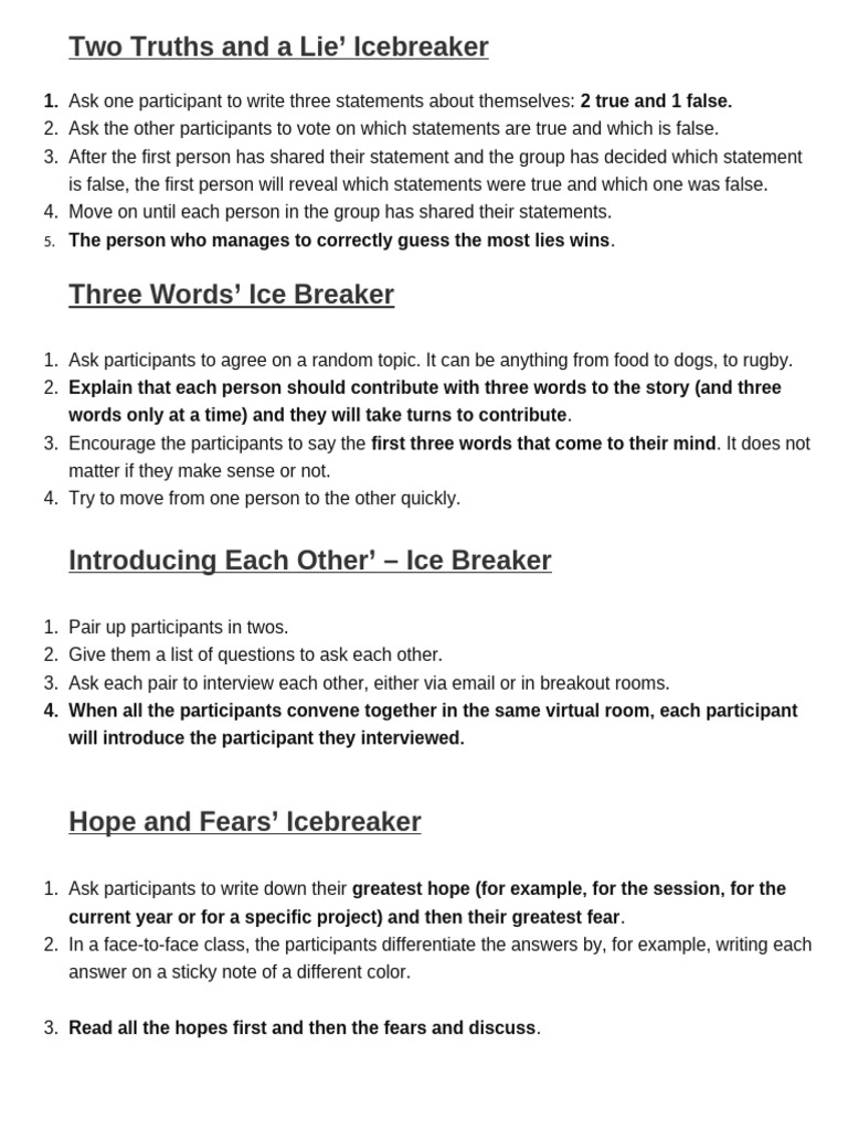 Ice Breakers (1) (1) | PDF