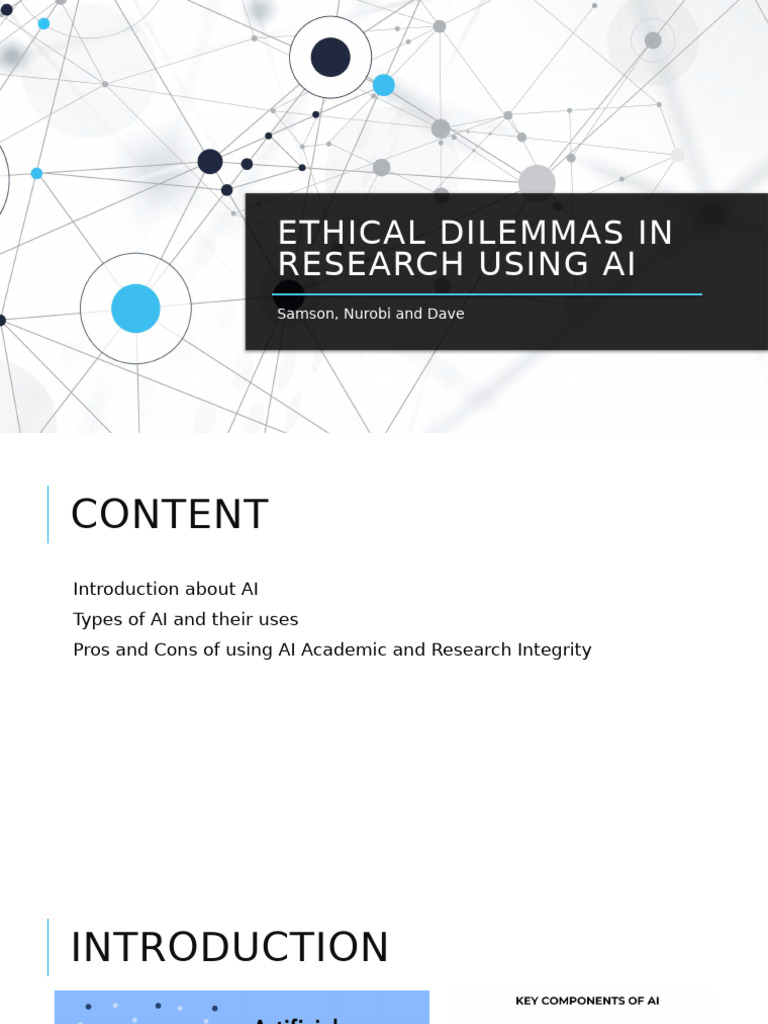 Ethical Dilemmas in Research Using AI - Final | PDF | Artificial Intelligence | Intelligence (AI ...