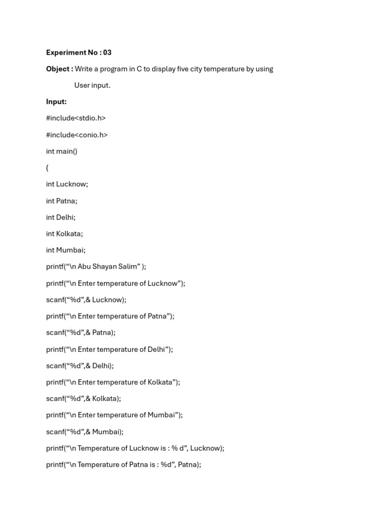 Computer Assignment 3 | PDF