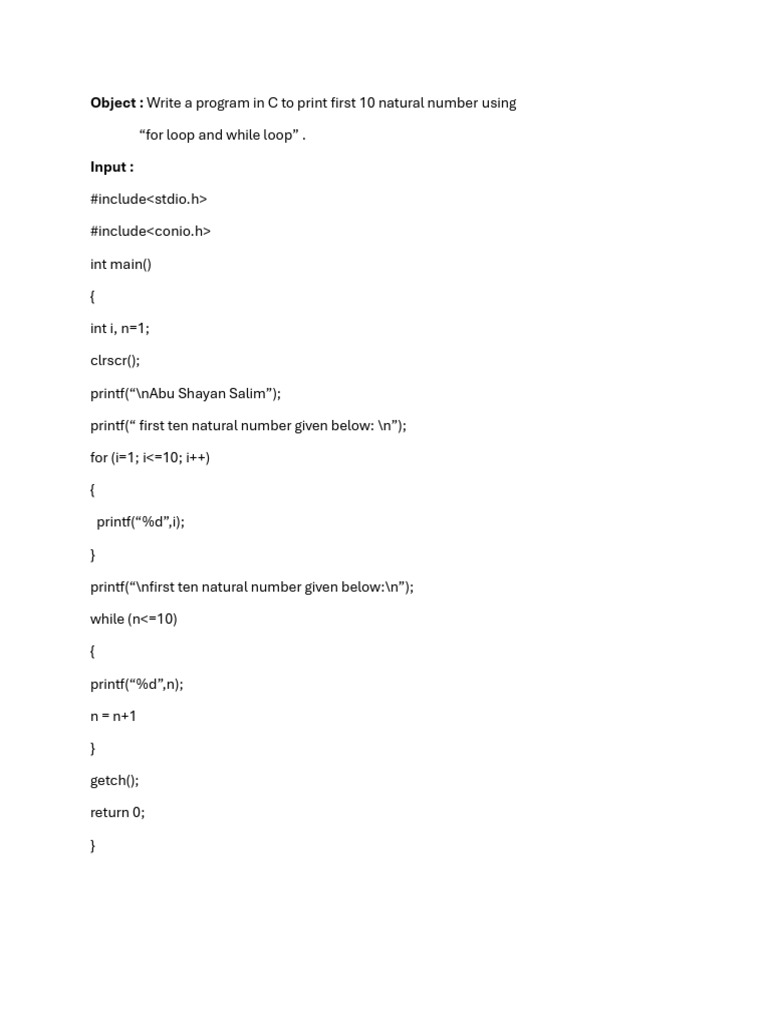 Assignment No 05 | PDF