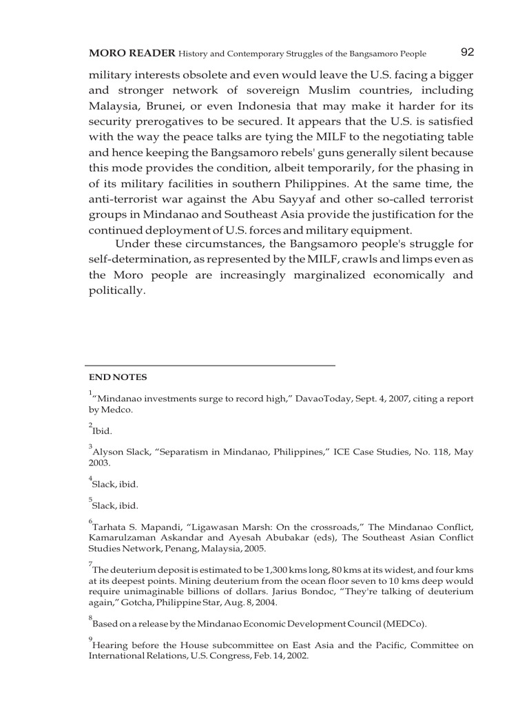 Lingga, Abhoud Syed M Understanding The Bangsamoro-92-112 | PDF | Philippines | Mindanao