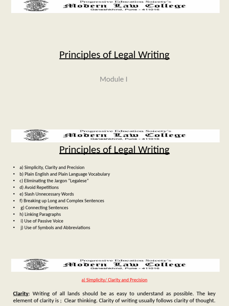 Principles of Legal Writing | PDF | Linguistics