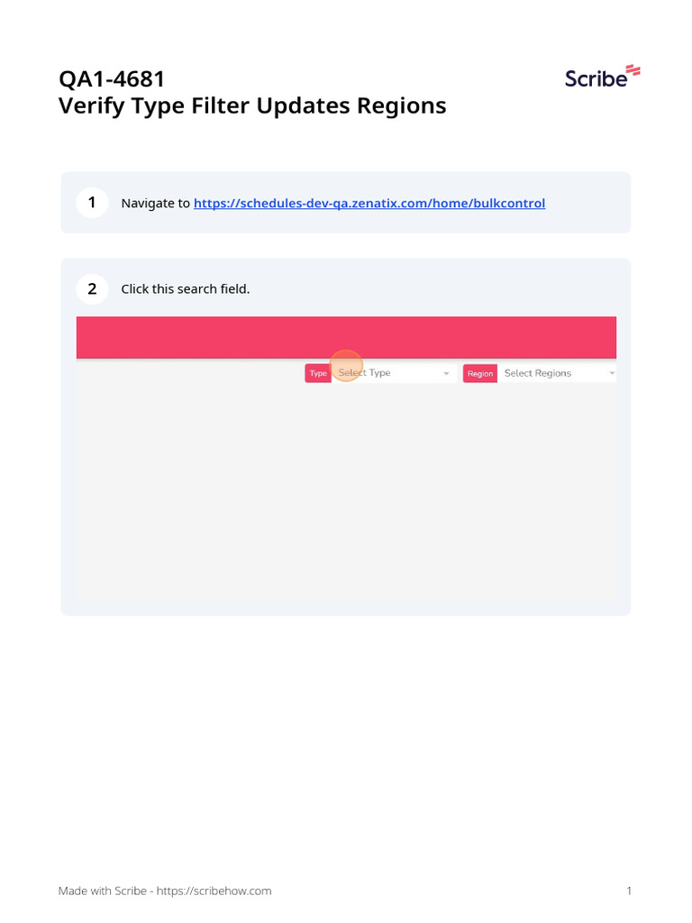 QA1-4685 Verify Filter Reset Functionality | PDF | Software