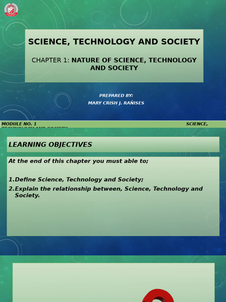 Understanding Science, Technology, Society | PDF