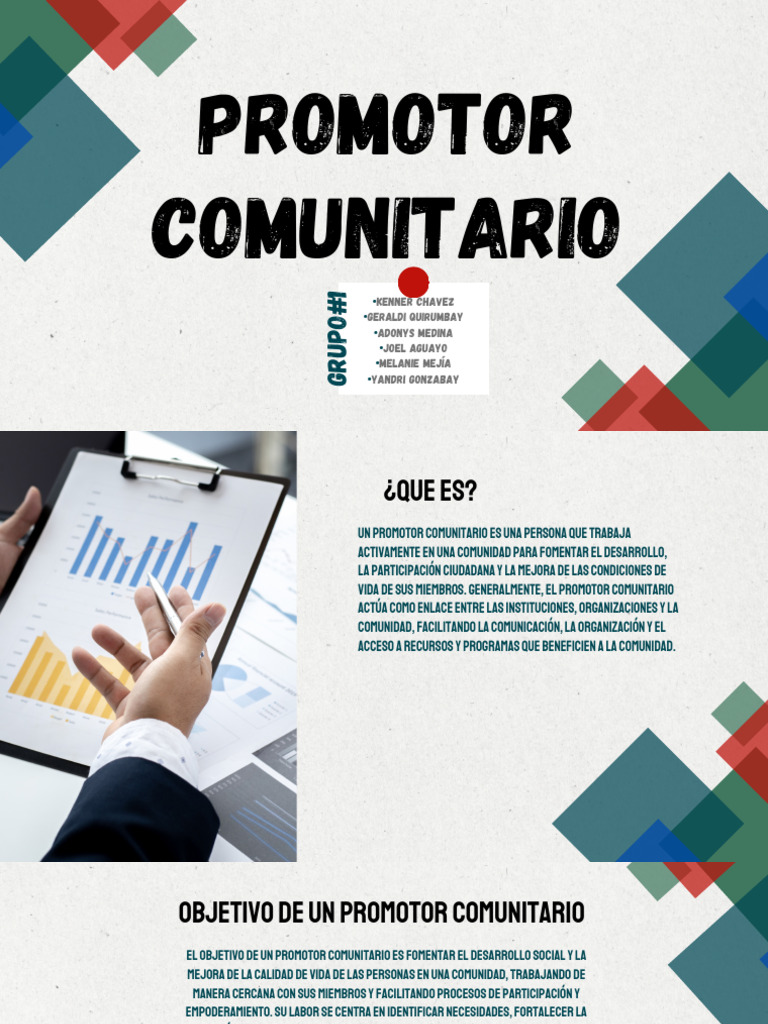 Rol del Promotor Comunitario en Desarrollo | PDF | Empoderamiento