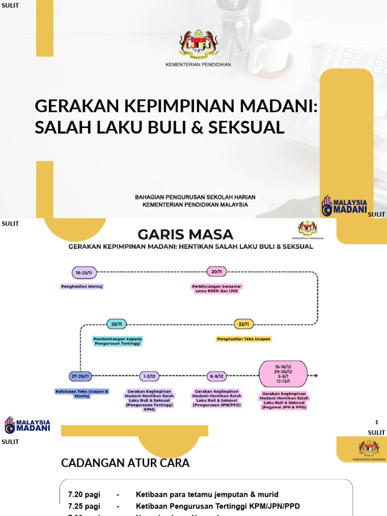 Garis_Masa_Gerakan_Kepimpinan_Madani_Hentikan_Salah_Laku_Buli_Seksual 1 | PDF