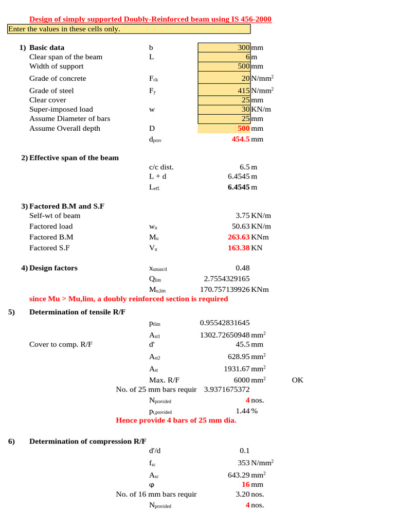 Slab Design | PDF | Bending | Concrete