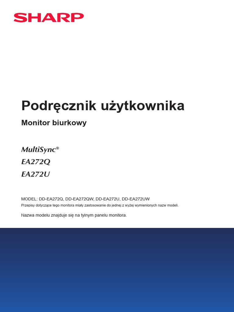 EA272Q_EA272U_Manual_PL_V1 | PDF