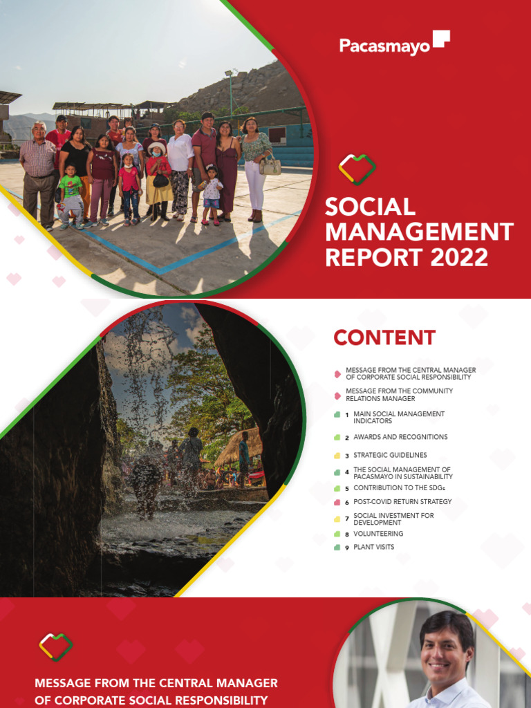 2022 Social Management Report | PDF | Sustainability | Corporate Social ...